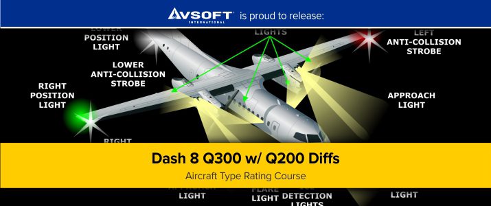 Dash 8 Q300 with Q200 Differences course