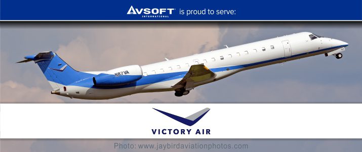 Victory Air chooses Avsoft ERJ145 aircraft systems course