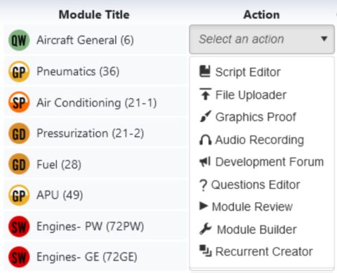 Envision Content Authoring Tool - Avsoft Aviation Training Courses for Online Study