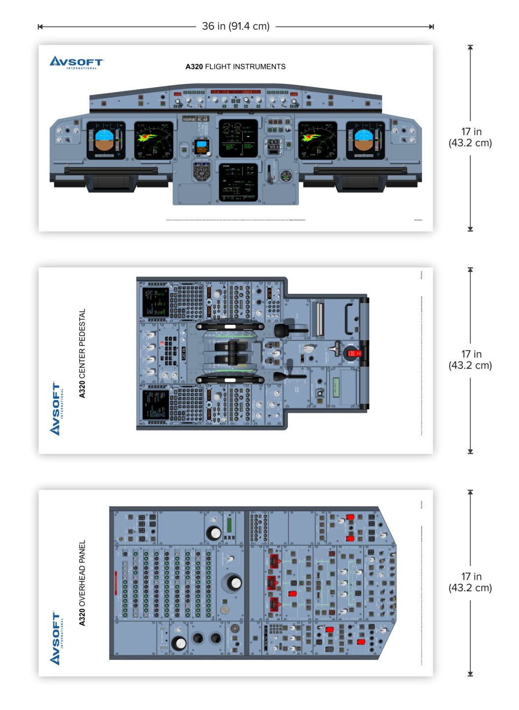 Aircraft Cockpit Posters - Avsoft Aviation Training Courses for Online ...